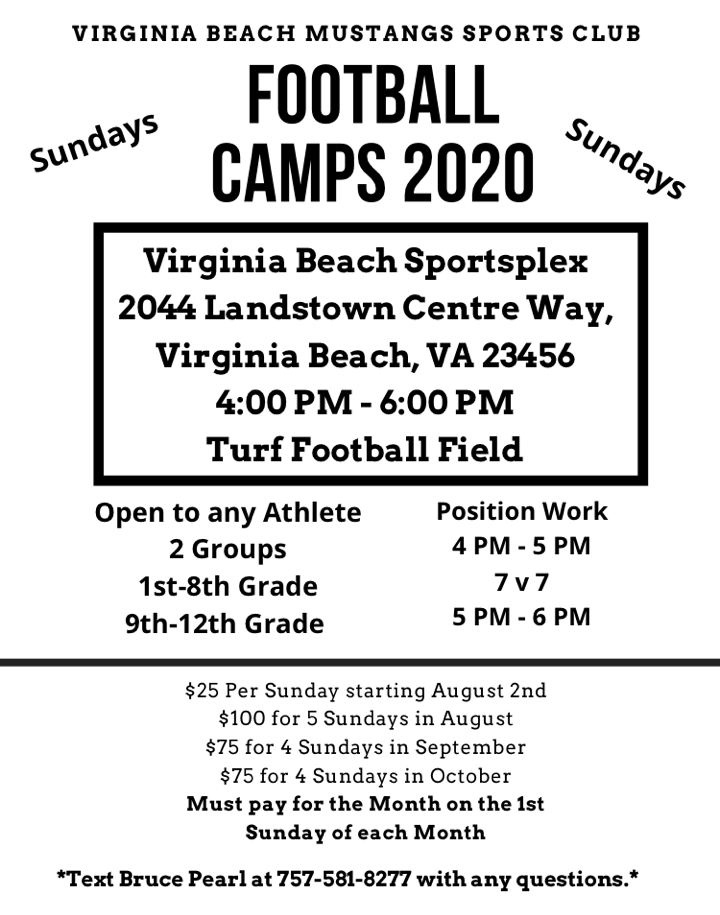 Camps | Virginia Beach Mustangs
